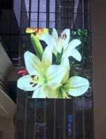 China P3.91mm Transparent LED Screen with Holographic Display - 3000 Nits Brightness, 85% Transparency for sale