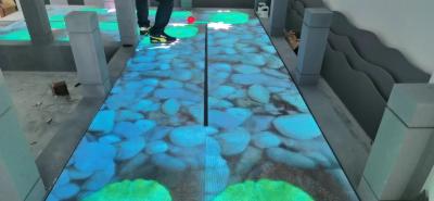 China P1.86 LED Dance Floor Panel - 250×250mm Module Size, 1.86mm Pixel Pitch, IP65 Rated Interactive Display for sale
