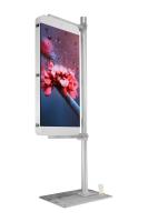 China P2.85 Outdoor LED Display - 160×160mm Module, IP65 Waterproof, 7000nits Brightness for Light Pole Installation for sale