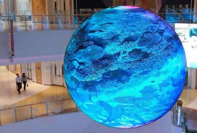 China P1.5 LED Sphere Screen Spherical Display with 1.5mm Pixel Pitch and 160° Viewing Angle for Immersive Visual Experiences for sale