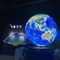 China P2 Customized LED Spherical Screen - 2mm Pixel Pitch, 160° Viewing Angle, Full Color SMD Display for 360° Visuals for sale