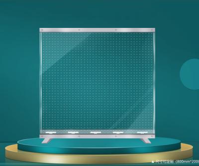 China P3.75 Transparent LED Display with 3.75mm Pixel Pitch and 70% Transparency for Commercial Applications for sale