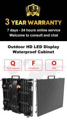 China P3.91mm Outdoor Rental LED Screen with 4500nits Brightness and IP65 Waterproof Rating for Events and Advertising for sale