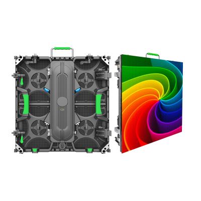 China P4.81mm Outdoor Rental LED Screen IP65 Waterproof 500x500mm Cabinet 4500 Nits Brightness for sale