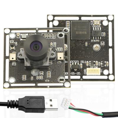 China Sony IMX323 2MP USB Camera Module 1080P 30fps with 0.01Lux Low Light and 38mm Compact Design for sale