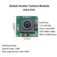China HM2131 2MP USB Camera Module 1080P 60FPS Global Shutter for Machine Vision Applications for sale