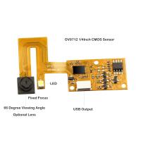 China Customized OV9712 1MP Infrared Wide Angle Camera Module FF 720P HD USB for sale