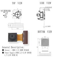 China OEM 3MP OV3640 MIPI Camera Module 1080P Wide Angle for Smartphone for sale