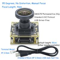 China OEM Low Light IMX678 8MP USB Camera Module 4K 30FPS High Speed Camera Module for sale