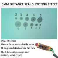China 5.5mm OV2740 1080P USB Camera Module with 60FPS and 140° Wide Angle Lens for Industrial Applications for sale