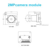 China IMX290 Raspberry Pi Camera Module 2MP 1080P 60fps with 0.001 Lux Low Light and 120dB WDR for sale