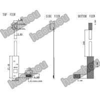 China OV6211 120FPS Mini Camera Module FF 90 Degree Wide Angle For VR Eye Tracking for sale