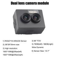China OEM 2MP WDR Synchronous Stereo Camera Module FF USB For Face Recognition Camera for sale