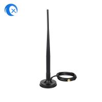 China 806-960MHz / 1710-2690MHz 4G LTE Magnetic Mount Antenna With LMR195 Cable SMA Connector for sale