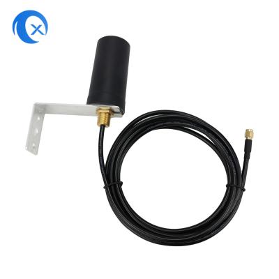 China 4G LTE Cellular Outdoor Antenna 5dBi Omni M12 Screw Wall Mount With SMA Male for sale