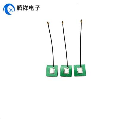 China Smart Bike / Watch Internal Various Size High Gain Patch Active With Ipex GPS Ceramic Antenna for sale