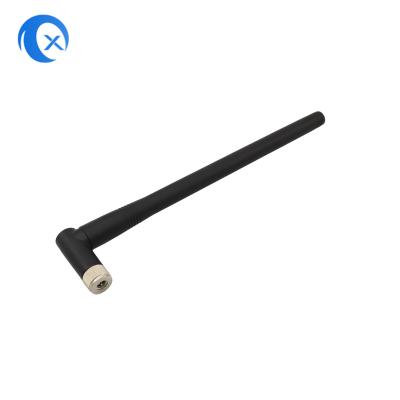 China 2.4G High Gain 5dBi Fixed Right Angle External Rubber Duck WiFi SMA Antenna for WiFi Router for sale