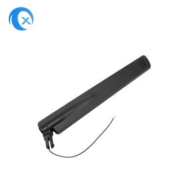 China 2.4G 5dBi High Gain Swivel Blade Shape Omnidirectional WiFi Antenna with Flying Lead Ipex Connector for sale