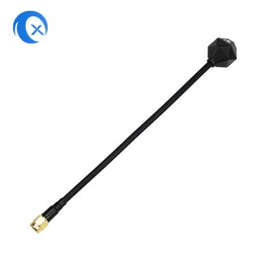 China High Gain 2DB Long Range FPV Drone Antenna With SMA Male Connector  4.9GHz/5.8GHz With RG141 for sale