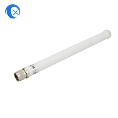 China 6 dBi Dual Band 2.4G 5G Fiberglass WiFi Antenna with N Male Connector for sale