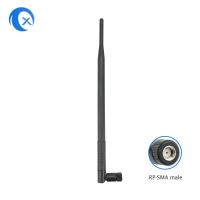 China 7dBi High Gain 4G LTE Antenna with RP-SMA Connector and 50 Ohm Impedance for Cellular Communication for sale