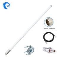 China 8dBi FiberGlass Helium Antenna 915mhz Omnidirectional with 5foot SLMR-400 cable for Helium Bobcat RAK Sensecap miner for sale
