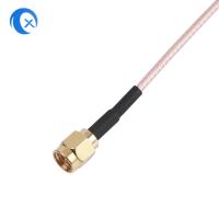 China RF coaxial cable assemblies RG316 cable SMA N-Type MMCX BNC Connector jumper cable for sale