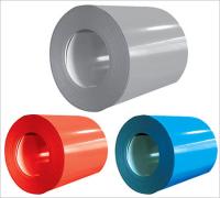 China PPGI Color Coated Steel Coil , RAL9002 Galvanized Steel Sheet In Coil for sale