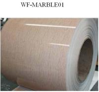 China Marble Patterned Color Coated Steel Coil , Galvanized Steel Sheet In Coil for sale