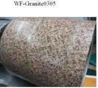 China Marble Patterned Color Coated Steel Coil , Galvanized Steel Sheet In Coil for sale