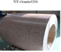 China Marble Patterned Color Coated Steel Coil , Galvanized Steel Sheet In Coil for sale