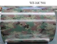 China Camouflage Patterned Color Coated Steel Coil , Galvalume Steel Coil for sale