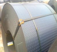 China Checkered Galvanized Steel Sheet In Coil , Metal Sheet Roll Hot Dipped for sale