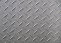 China Patterned Steel Plate Hot Rolled With Checkered , Hot Rolled Sheet Metal for sale
