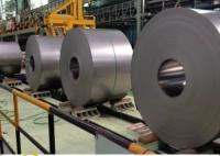 China Annealing Cold Rolled Steel Coils Carbon Black Fixed With Steel Strip for sale