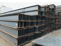 China Custom Size Steel H beam Hot Rolled 3 mm - 30 mm Thickness Black for sale