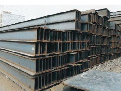 China Custom Size Steel H beam Hot Rolled 3 mm - 30 mm Thickness Black for sale