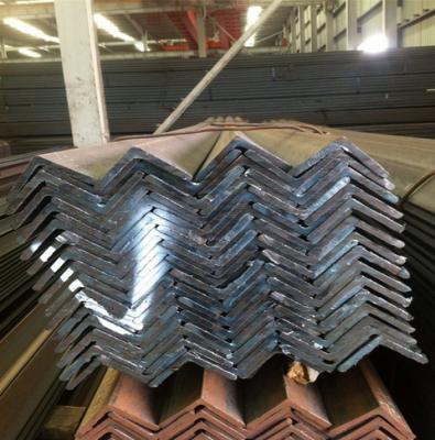 China Black Hot Rolled Mild Steel Angle Bar AISI ASTM Q235 SS400 Standard for sale