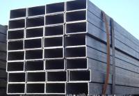 China Non Alloy Welded Galvanised Hollow Square Steel Tube Section Black 10mm Thickness for sale