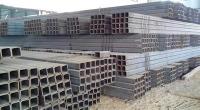 China SS400 Black Welded Steel Square Tubing RHS 0.45 - 30 Mm Wall Thickness for sale