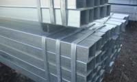 China Zinc Galvanized Square Hollow Steel Pipe With Zinc Coated 45 To 250 G for sale