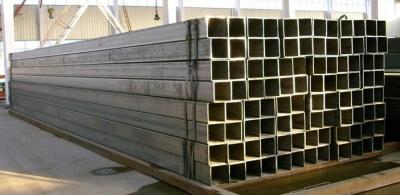 China Cold Rolled Square ERW Hollow Steel Pipe & Tubes Welded Black Waterproof for sale