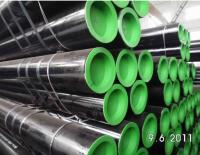 China A53 / ASTM 5L Round Hollow Steel Pipe , Seamless Boiler Tubes High Frequency Welded for sale