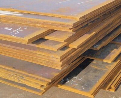 China S275 S355 JR Hot Rolled Steel Sheet Plate 2 - 12 mm Thickness Black for sale