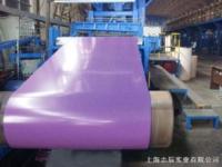 China Zinc Coated Purple Prepainted Steel Coil  RAL Color Code For Embossed And Corrugated for sale