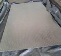 China Bright Silver Hot Rolled Steel Sheet Coil Chequered GB20 Grade Anti Slip for sale