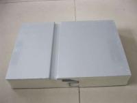 China PU SANDWICH STEEL WALL PANELS 35 MM INSULATION, DENSITY 42KG / CBM for sale