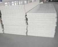 China PU SANDWICH STEEL WALL PANELS 35 MM INSULATION, DENSITY 42KG / CBM for sale