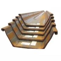 China DIN Standard Type 2 Steel Sheet Pile , SY295 / SY390 Steel Sheet Piling for sale