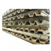 China 400x100x10.5mm Hot Rolled Steel U Type Sheet Pile For Construction for sale